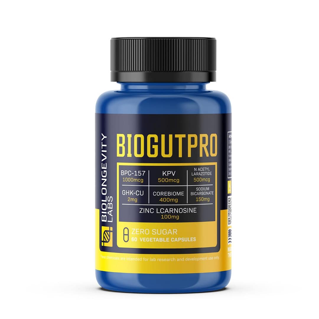 BioGutPro - BPC-157, GHK-Cu, KPV Peptide Blend