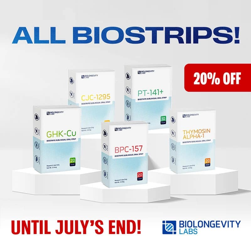 Buy Bioregulator Vials - BioLongevity Labs